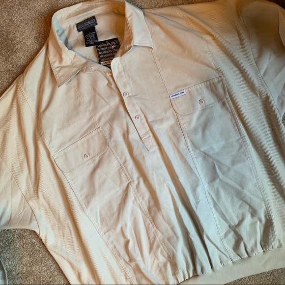 Members Only | Shirts | Nwt Members Only Collared Pocket Shirt With ...